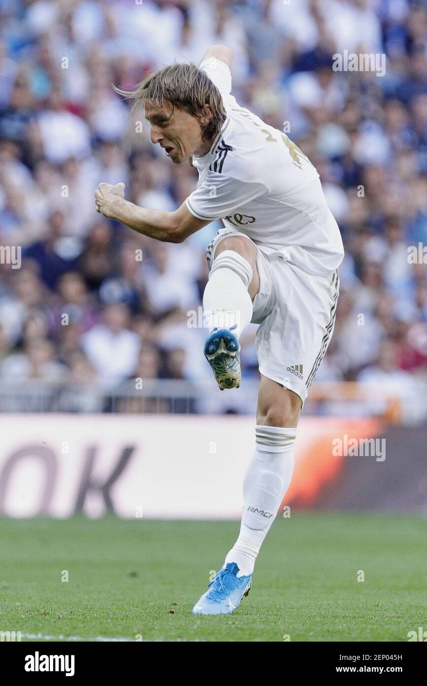 Luka Modric of Real Madrid during La Liga match between Real Madrid and ...