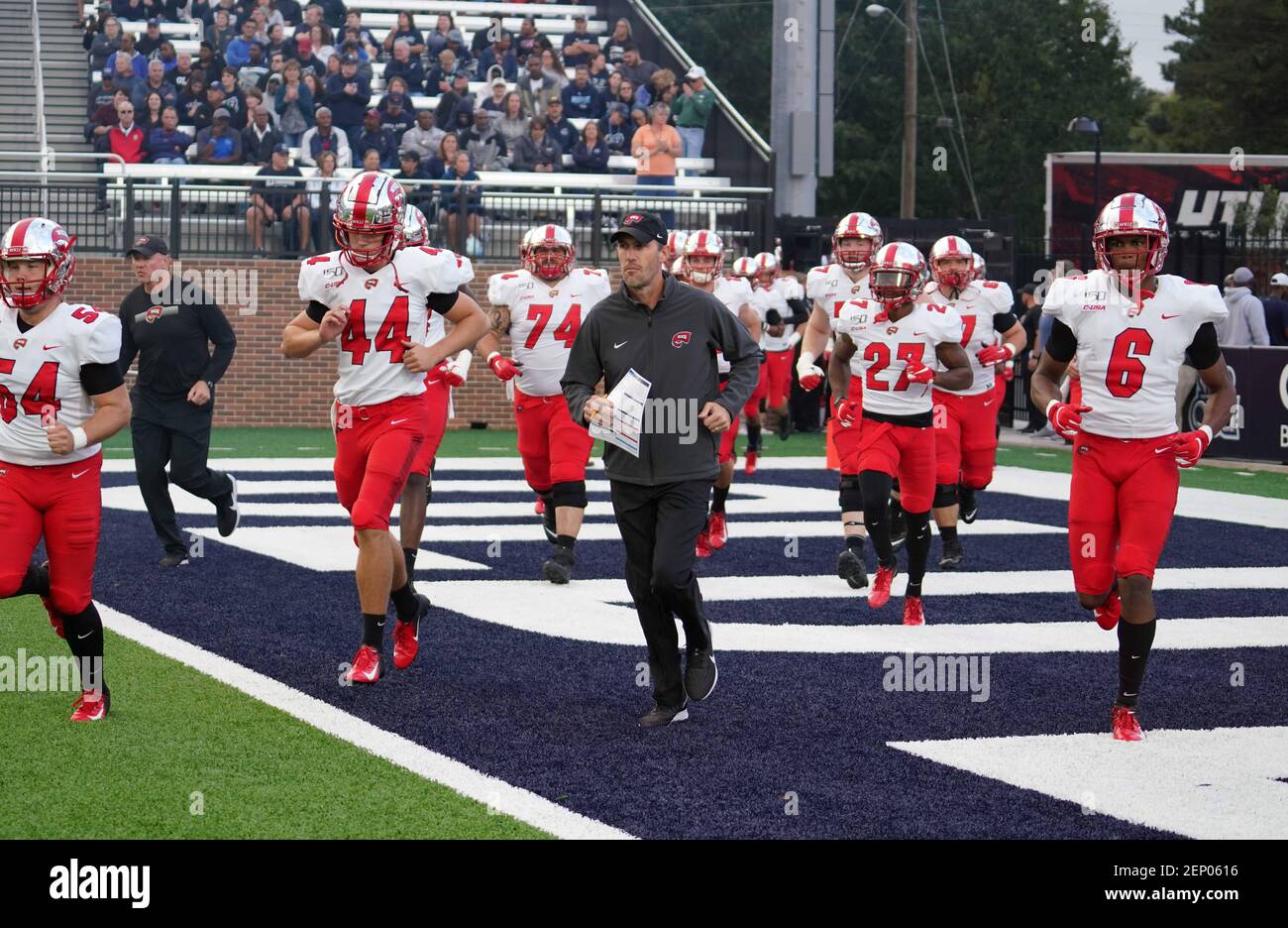 October 5, 2019: Western Kentucky Hilltoppers head coach Tyson Helton ...