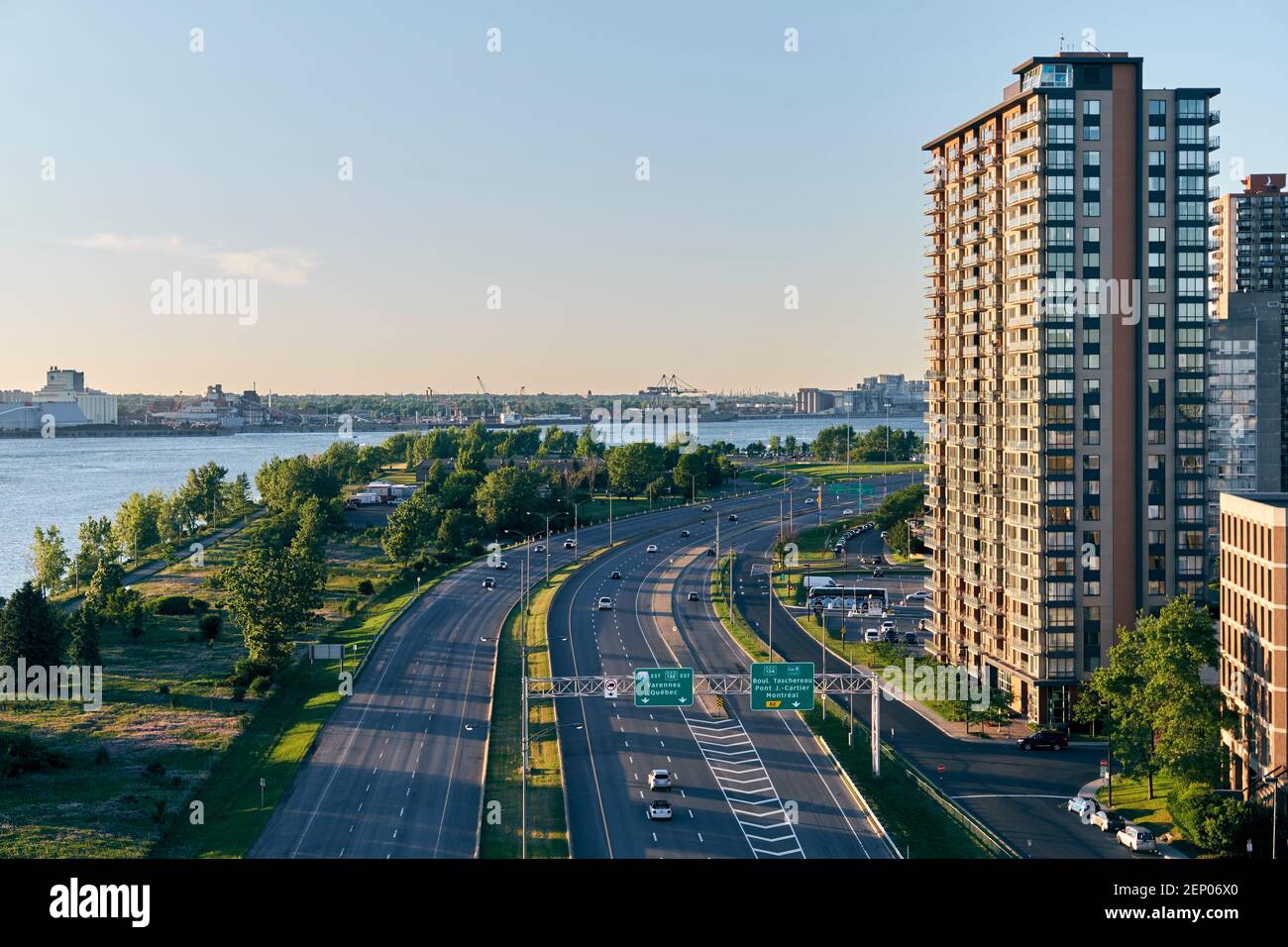 Montreal road highway hi-res stock photography and images - Alamy