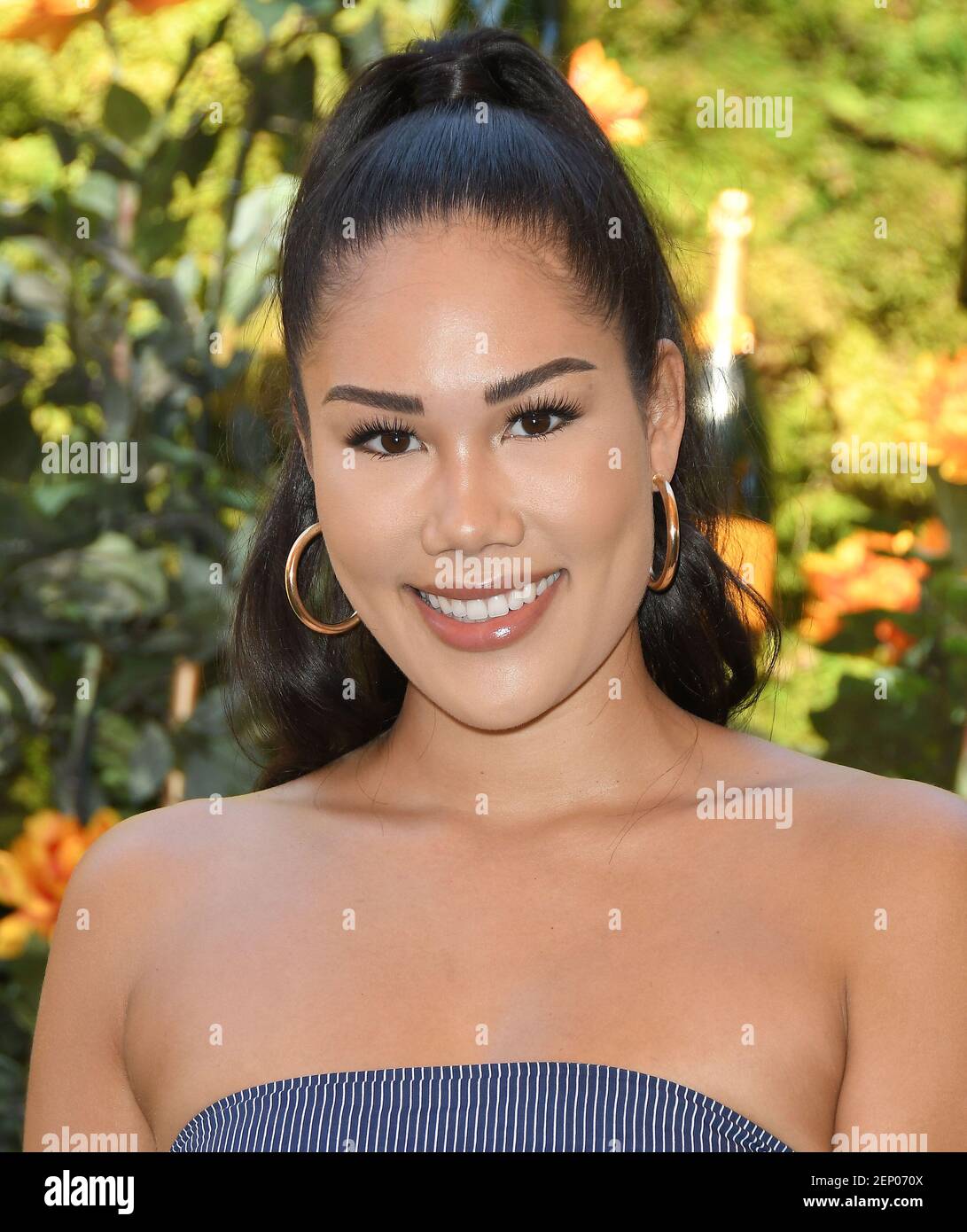 Maya Ford arrives at the 10th Annual Veuve Clicquot Polo Classic Los ...