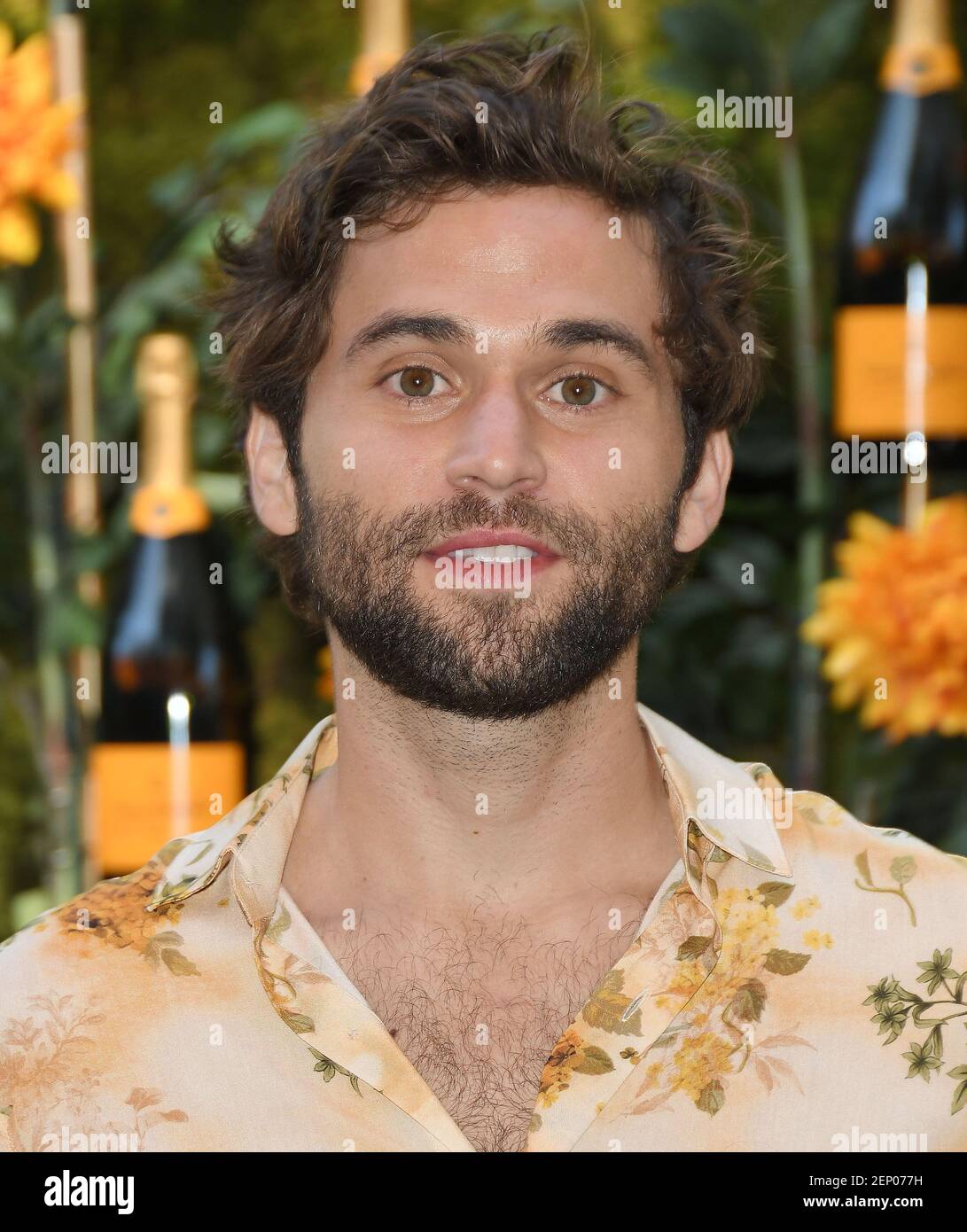 Jake Borelli arrives at the 10th Annual Veuve Clicquot Polo Classic Los ...