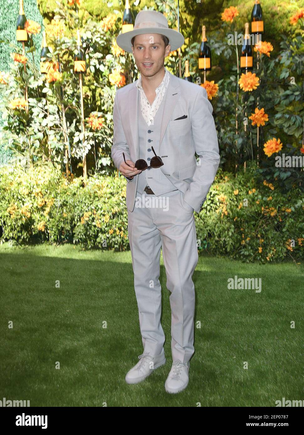 Jonathan Keltz arrives at the 10th Annual Veuve Clicquot Polo Classic ...