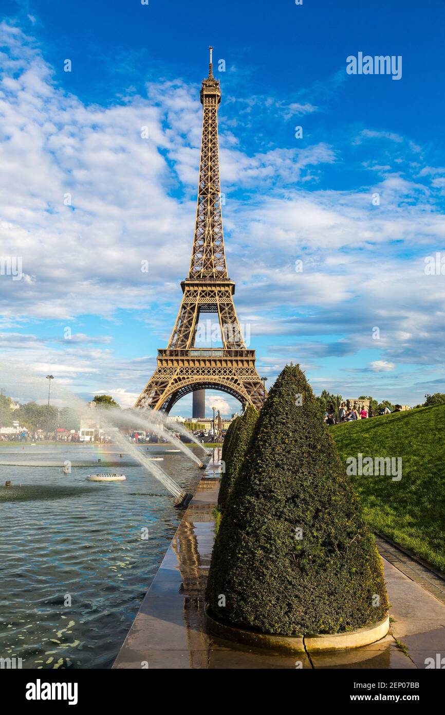 Eiffel Tower most visited monument in France and the most famous symbol ...