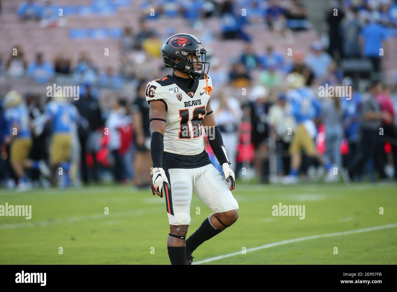 October 05, 2019 Pasadena CA,..Oregon State Beavers defensive back ...
