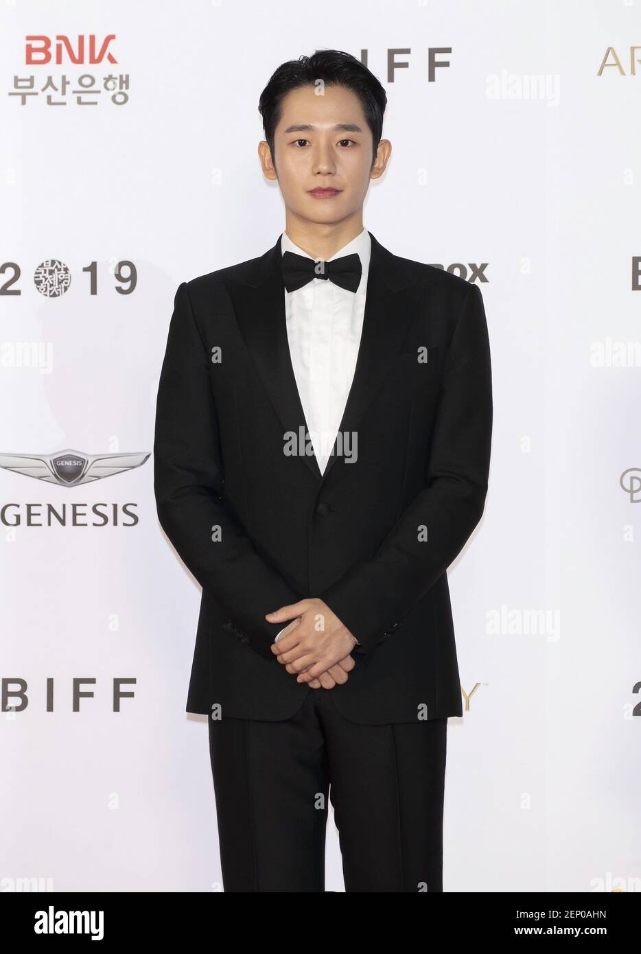 South Korean actor Jung Hae-In, arrives red carpet for opening ceremony of the 24th Busan ...