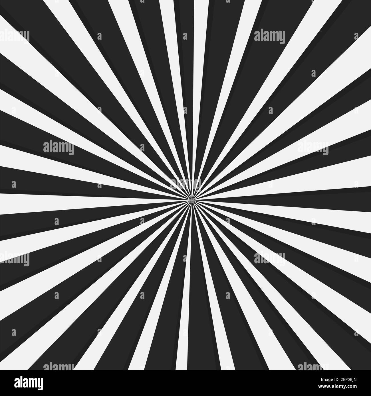 Abstract sunburst background wallpaper poster Black and White Stock ...