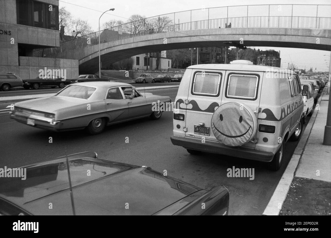 Street scene. Philadelphia, USA, 1976 Stock Photo - Alamy