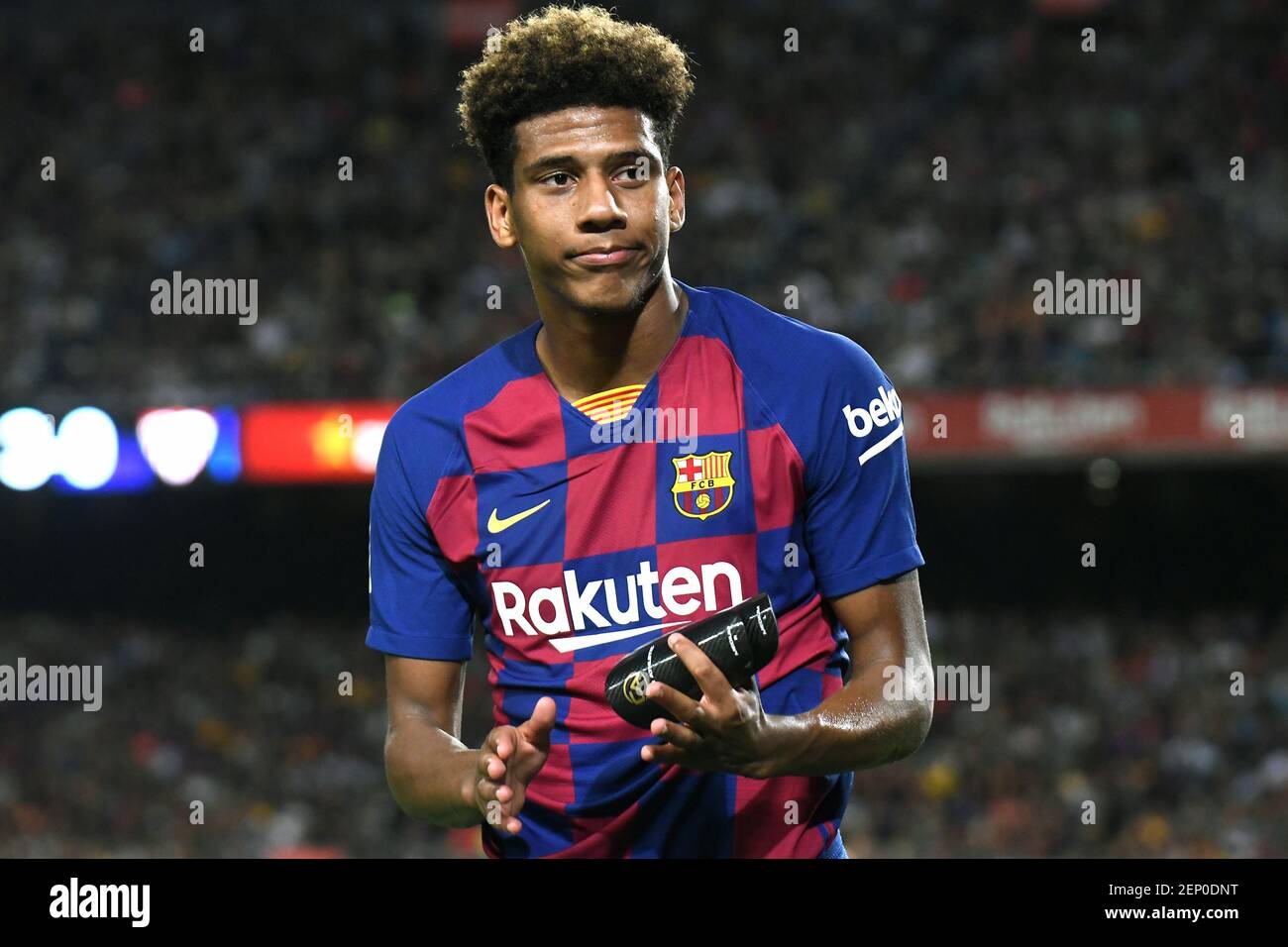 Jean-Clair Todibo of FC Barcelona during the match FC Barcelona v ...