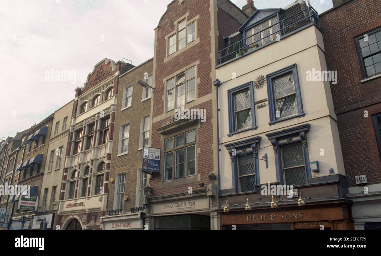 Borough high street,2001 Stock Photo - Alamy