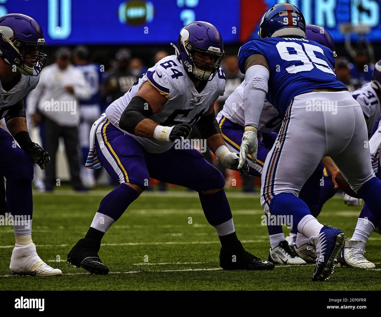 October 6, 2019, East Rutherford, New Jersey, USA: Minnesota Vikings ...