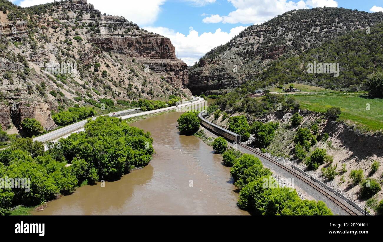 Colorado train amtrak hi-res stock photography and images - Alamy