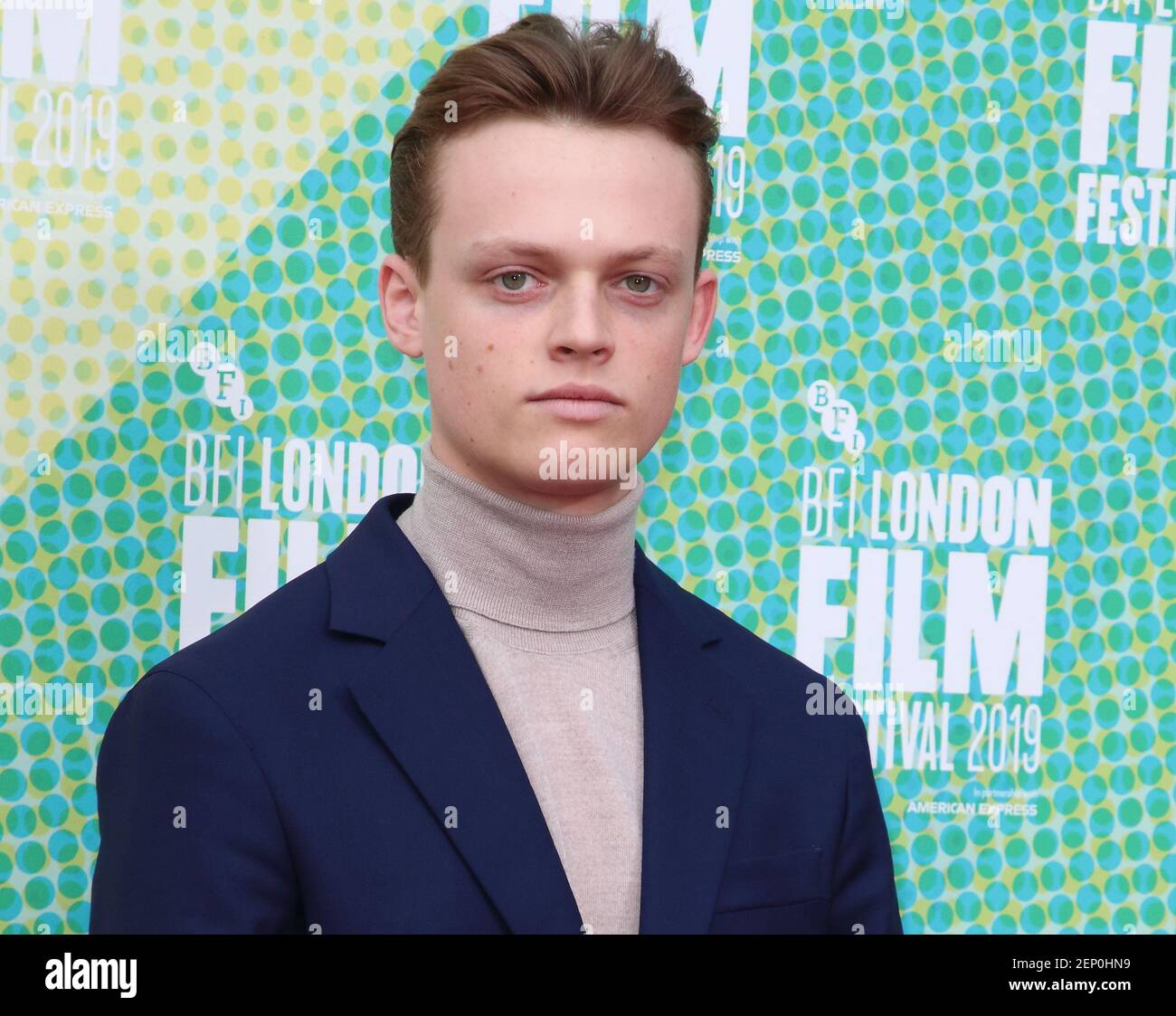 Anson Boon attends The BFI 63rd London Film Festival UK Premiere of ...