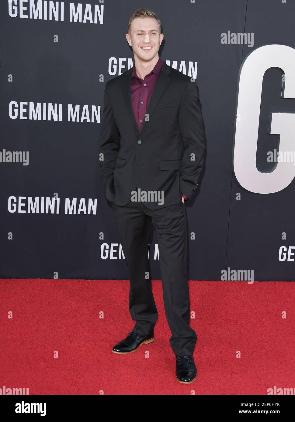 Justin James Boykin arrives at the Paramount Pictures' GEMINI MAN Los ...