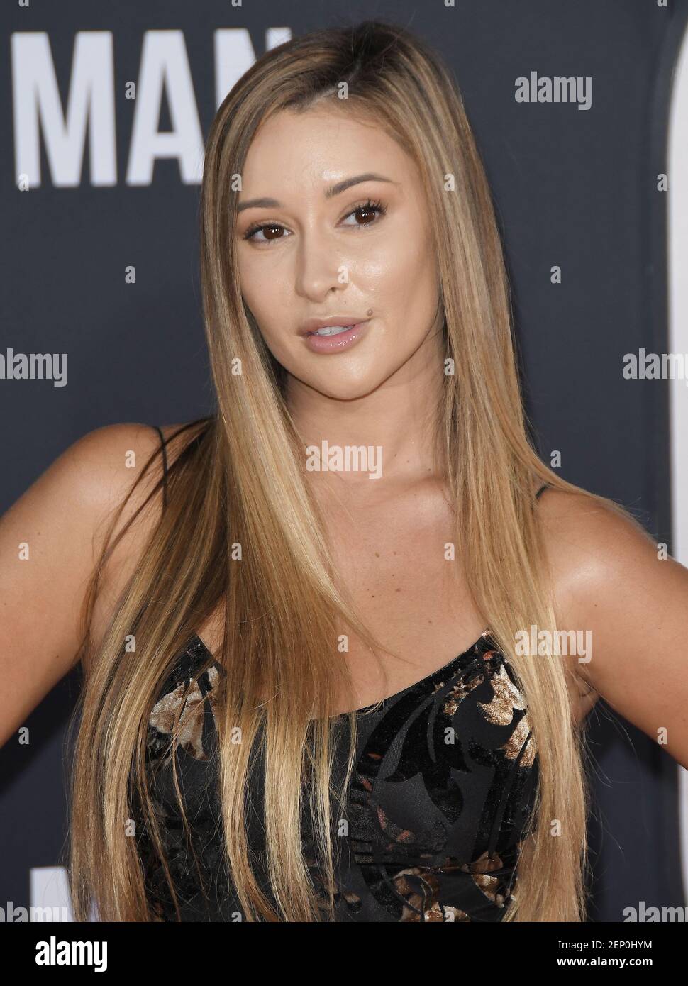 Nicole Olivera arrives at the Paramount Pictures' GEMINI MAN Los ...