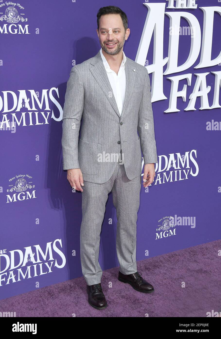 Nick Kroll arrives at THE ADDAMS FAMILY Los Angeles Premiere held at ...