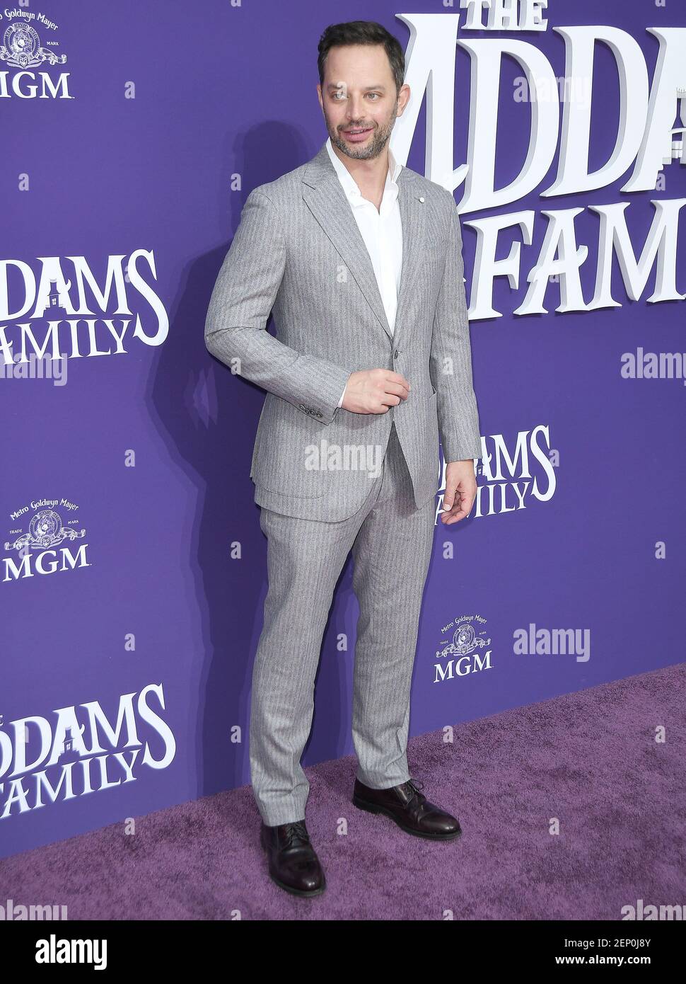 Nick Kroll arrives at THE ADDAMS FAMILY Los Angeles Premiere held at ...