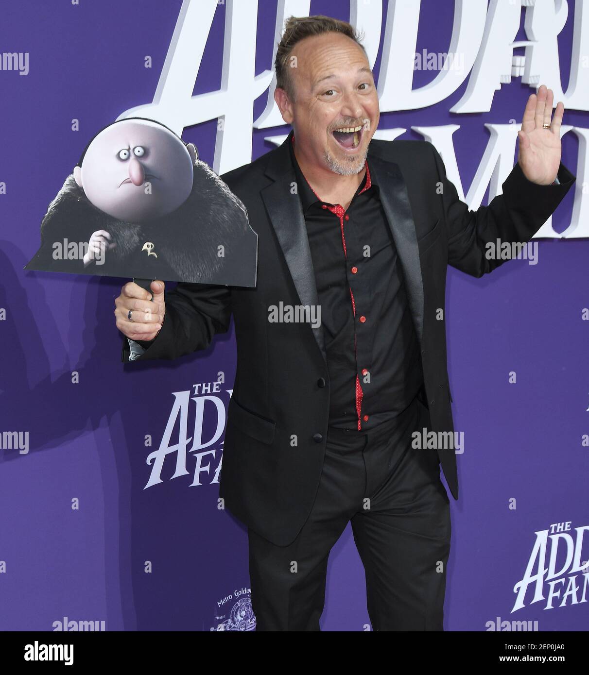 Keith Coogan arrives at THE ADDAMS FAMILY Los Angeles Premiere held at ...
