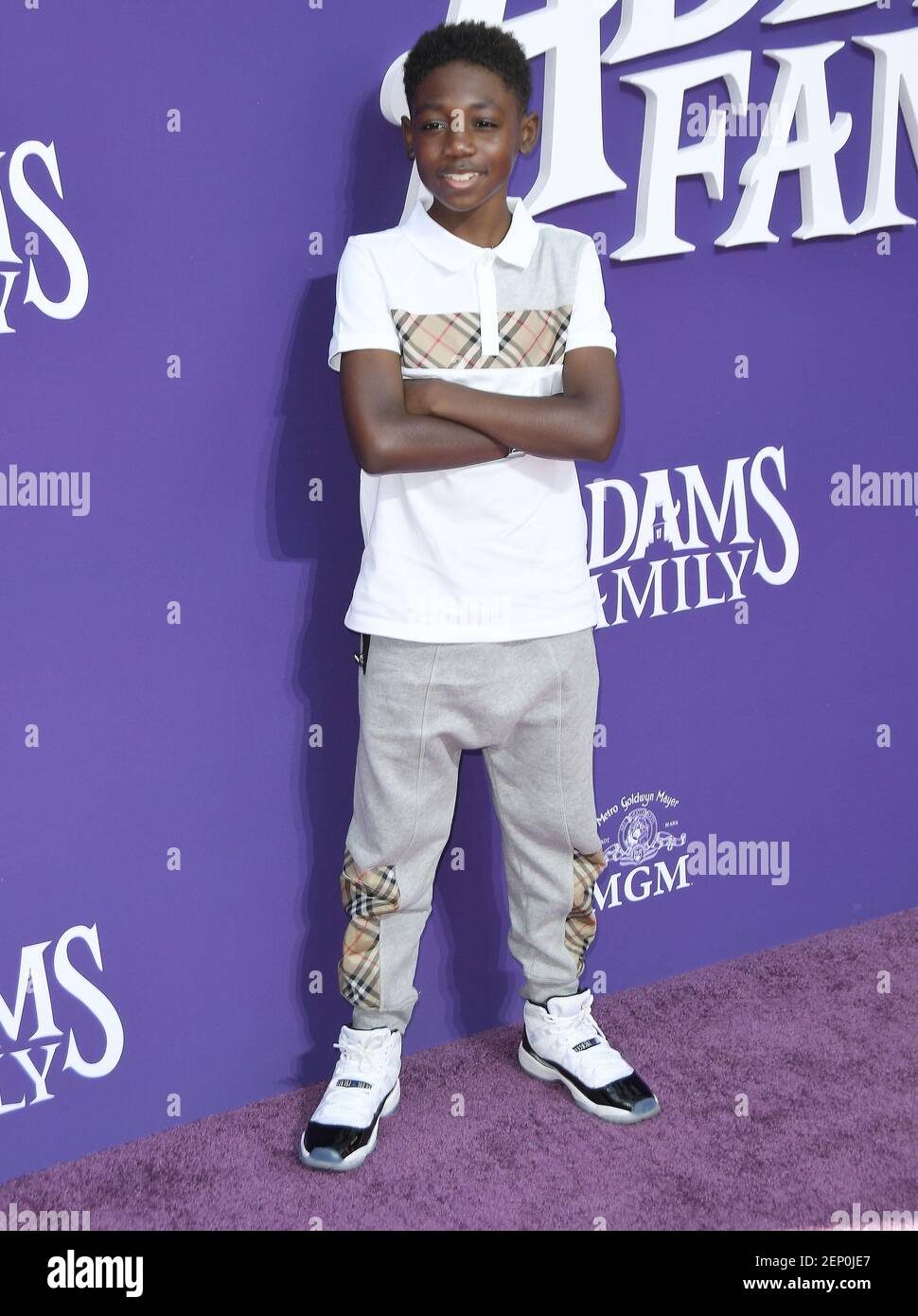 Christian Isaiah arrives at THE ADDAMS FAMILY Los Angeles Premiere held ...
