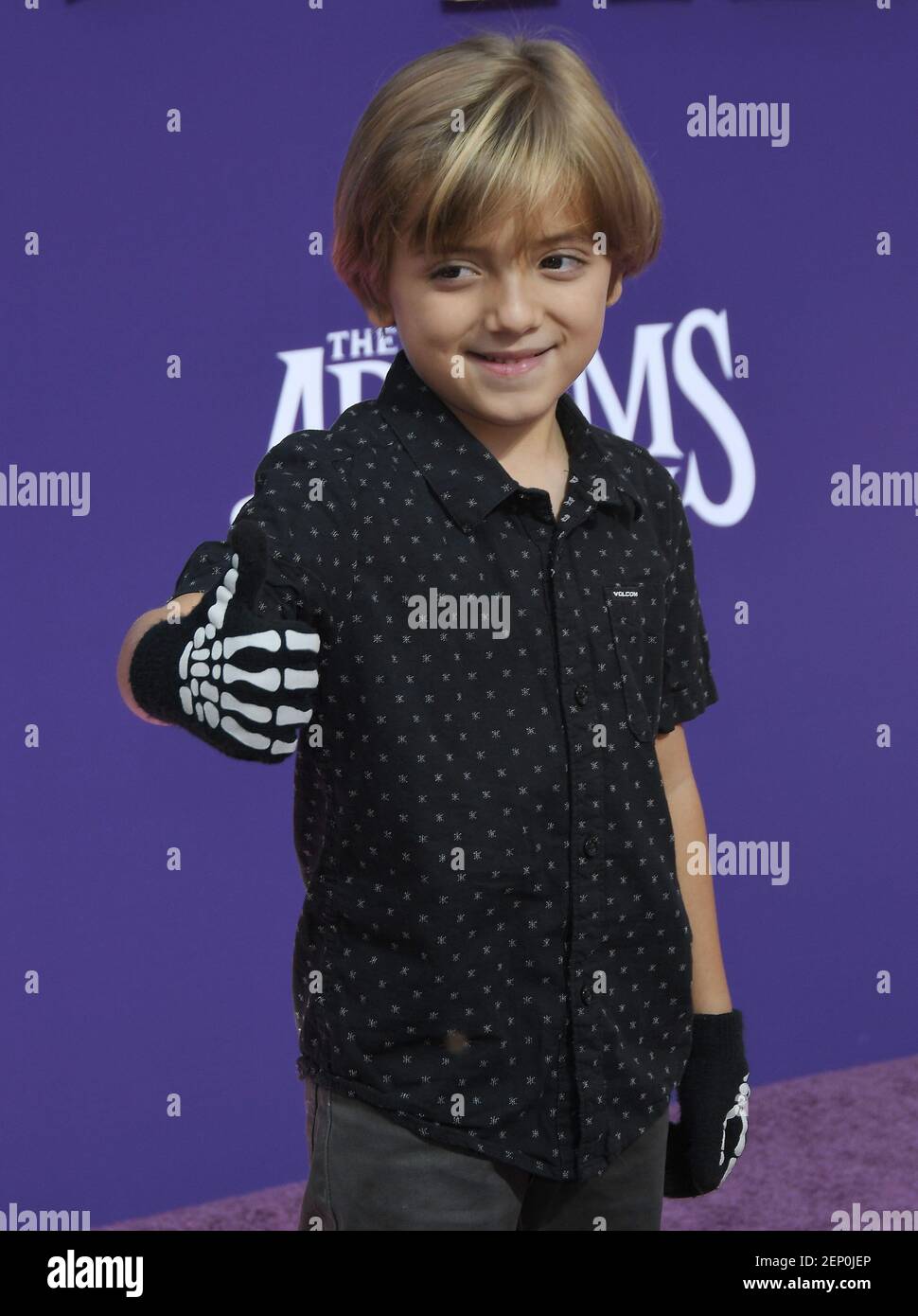 Jeremy Maguire arrives at THE ADDAMS FAMILY Los Angeles Premiere held ...