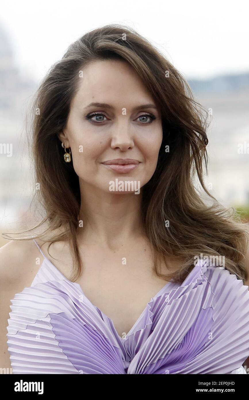Angelina Jolie Rome October 7th 2019. Photocall to present the film ...
