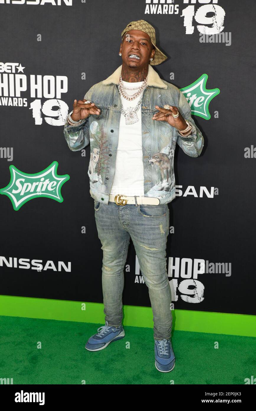 Hip Hop / Rap Artist Money Bagg Yo on the Carpet for BET 2019 Hip Hop ...