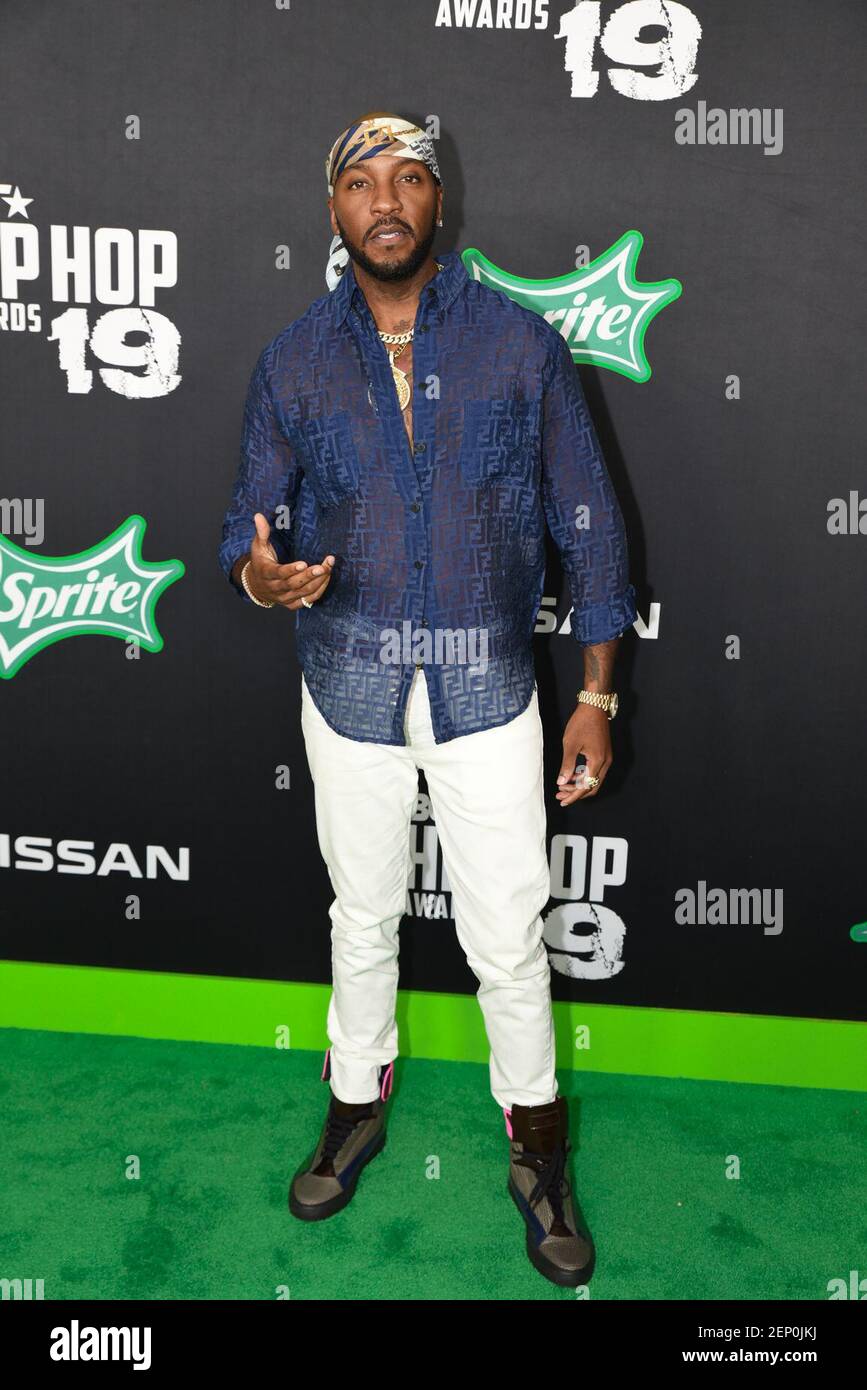 Hip Hop / Rap Artist Grafh on the Carpet for BET 2019 Hip Hop Awards in ...