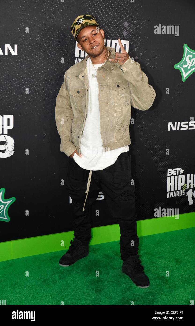 Hip Hop / Rap Artist Chase B on the Carpet for BET 2019 Hip Hop Awards ...