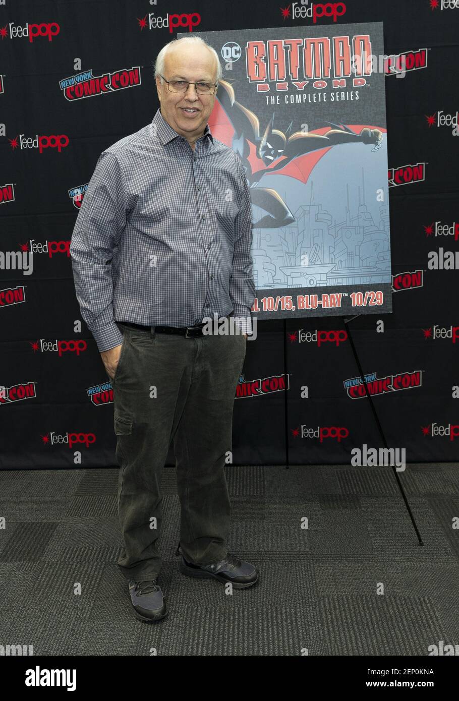 Alan Burnett attends presser for Batman Beyond 20th Anniversary by ...