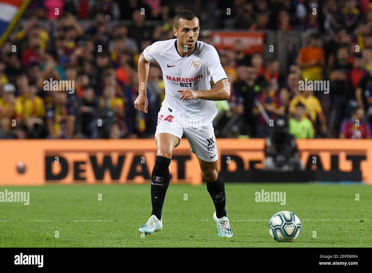 Joan Jordan of Sevilla FC during the match FC Barcelona v Sevilla FC ...