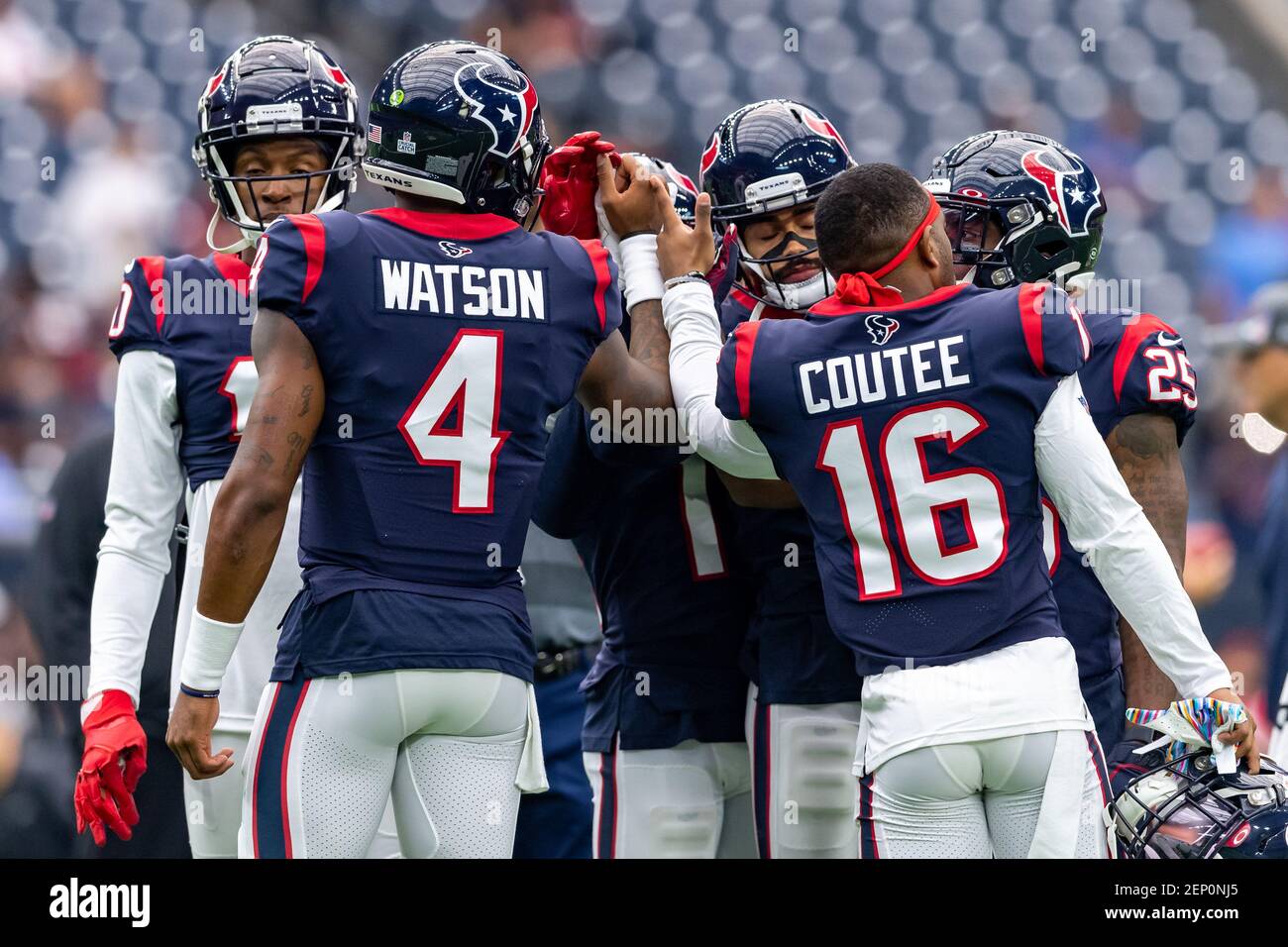 October 06, 2019 : Houston Texans quarterback Deshaun Watson (4), wide ...