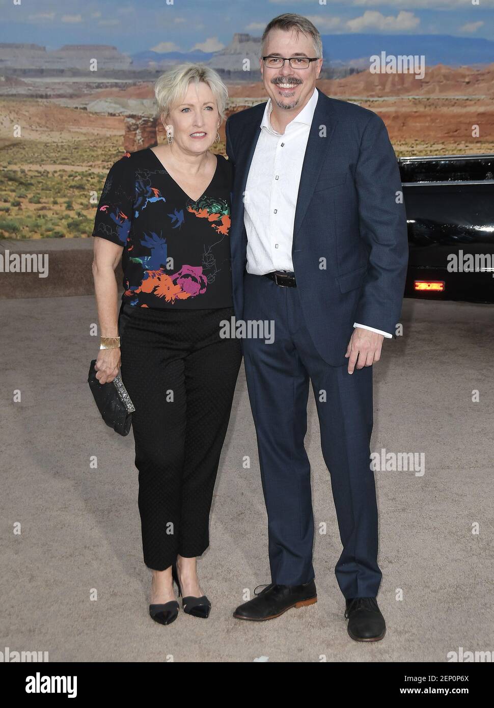 (L-R) Holly Rice and Vince Gilligan at Netflix's EL CAMINO: A BREAKING ...