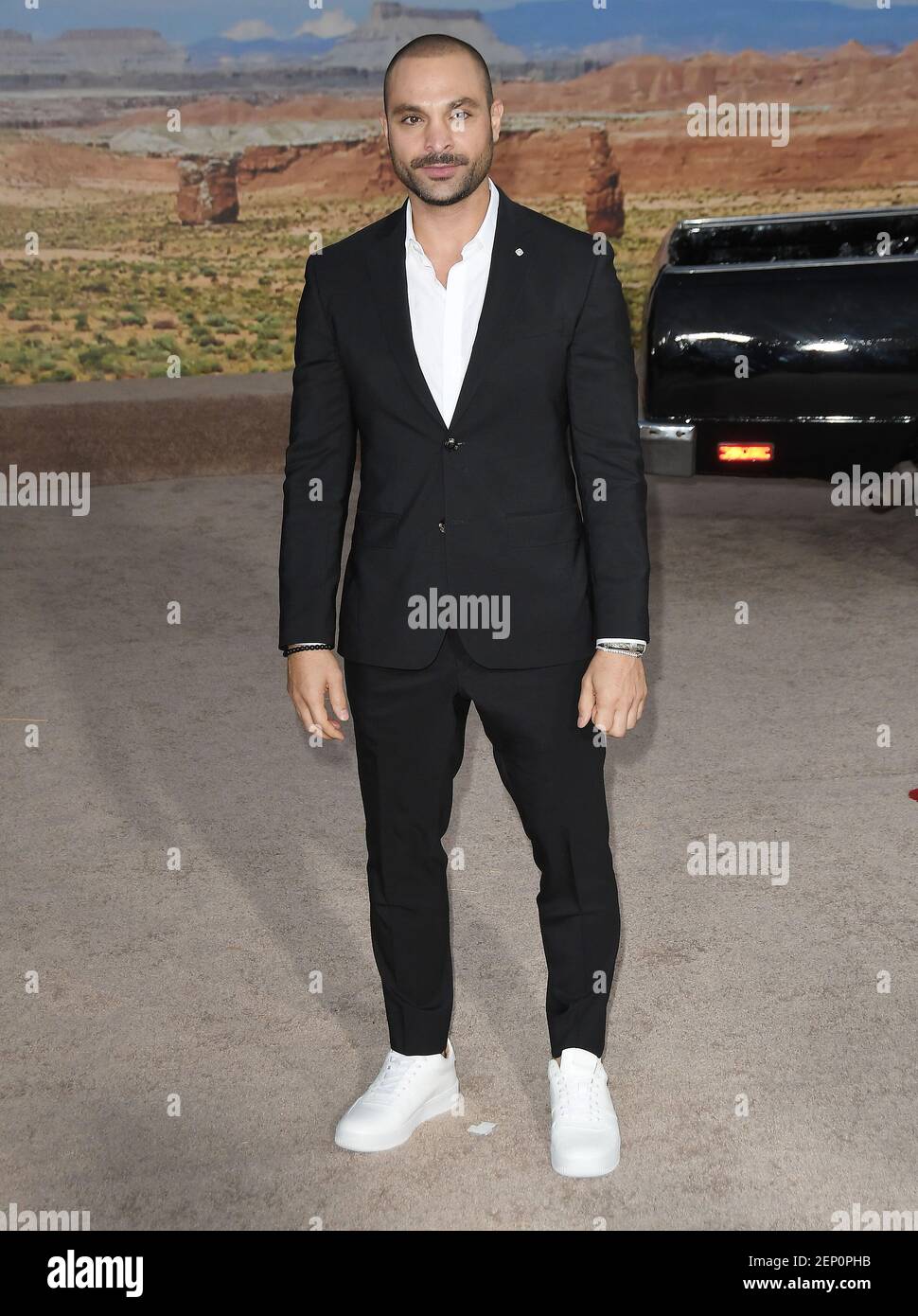 Michael Mando arrives at Netflix's EL CAMINO: A BREAKING BAD MOVIE ...