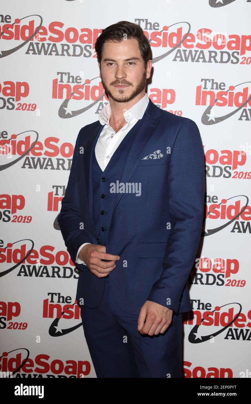 Toby Alexander Smith attends the Inside Soap Awards at the Sway Nightclub in London. (Photo by ...