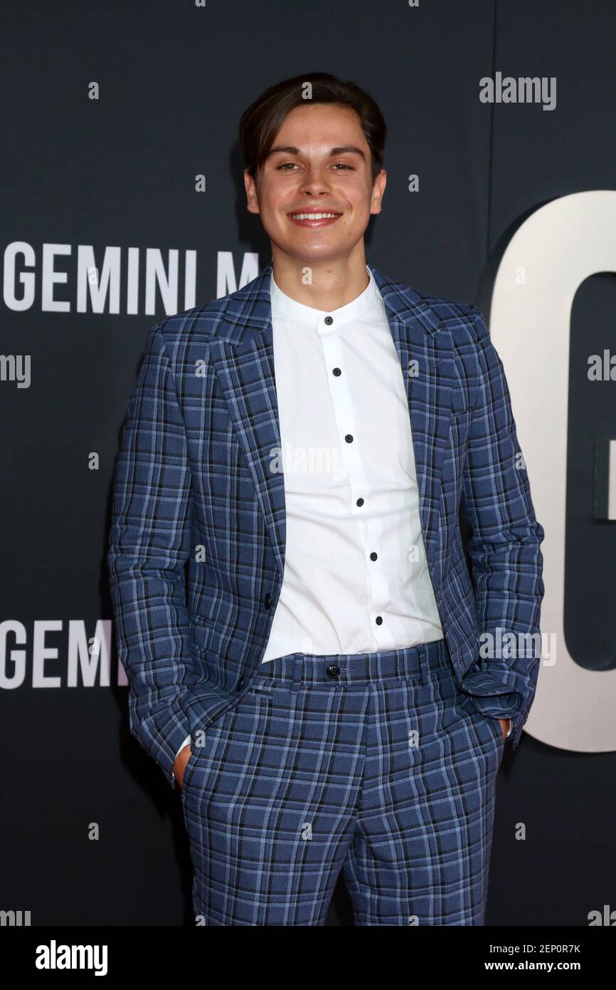 Jake T Austin at the "Gemini Man" Premiere at the TCL Chinese Theater ...