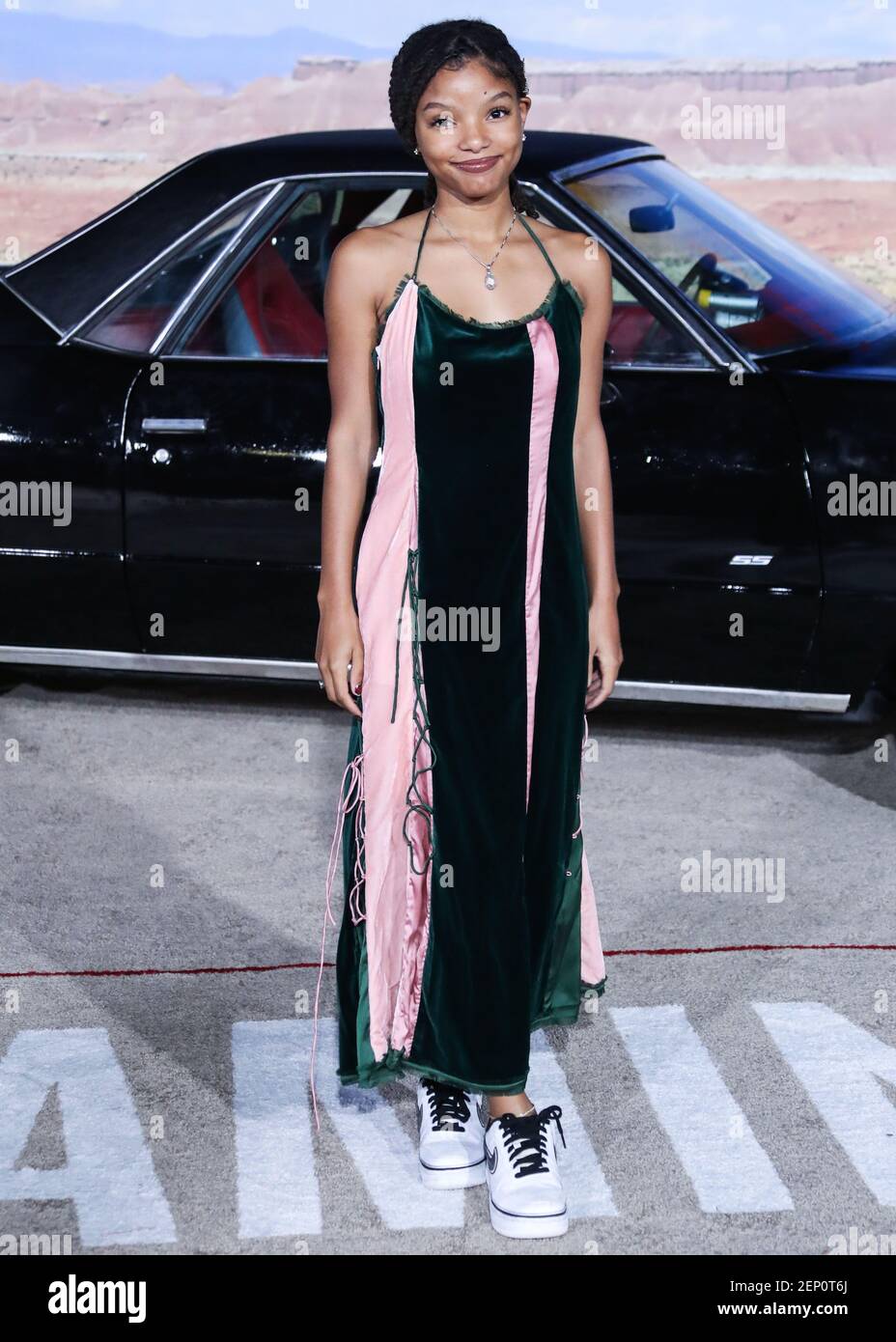 WESTWOOD, LOS ANGELES, CALIFORNIA, USA - OCTOBER 07: Actress Halle ...