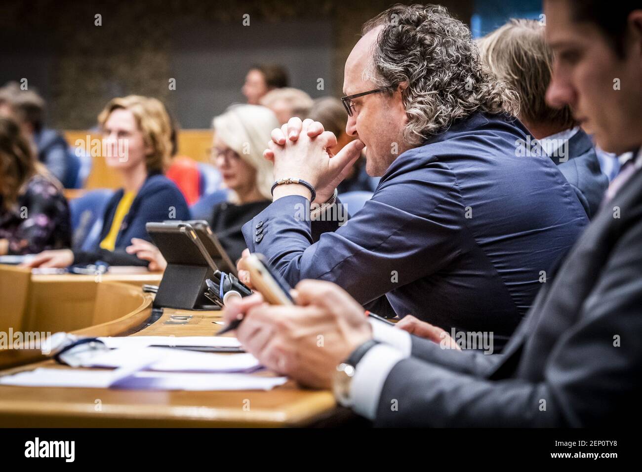DEN HAAG, 08-10-2019, PVV Member of parliament Dion Graus (Photo by Pro ...