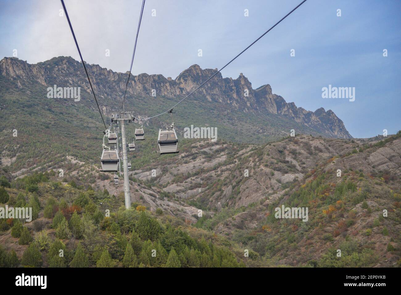 Beijingï¼ŒCHINA-A night visit to the Simatai Great Wall in Gubeishui ...