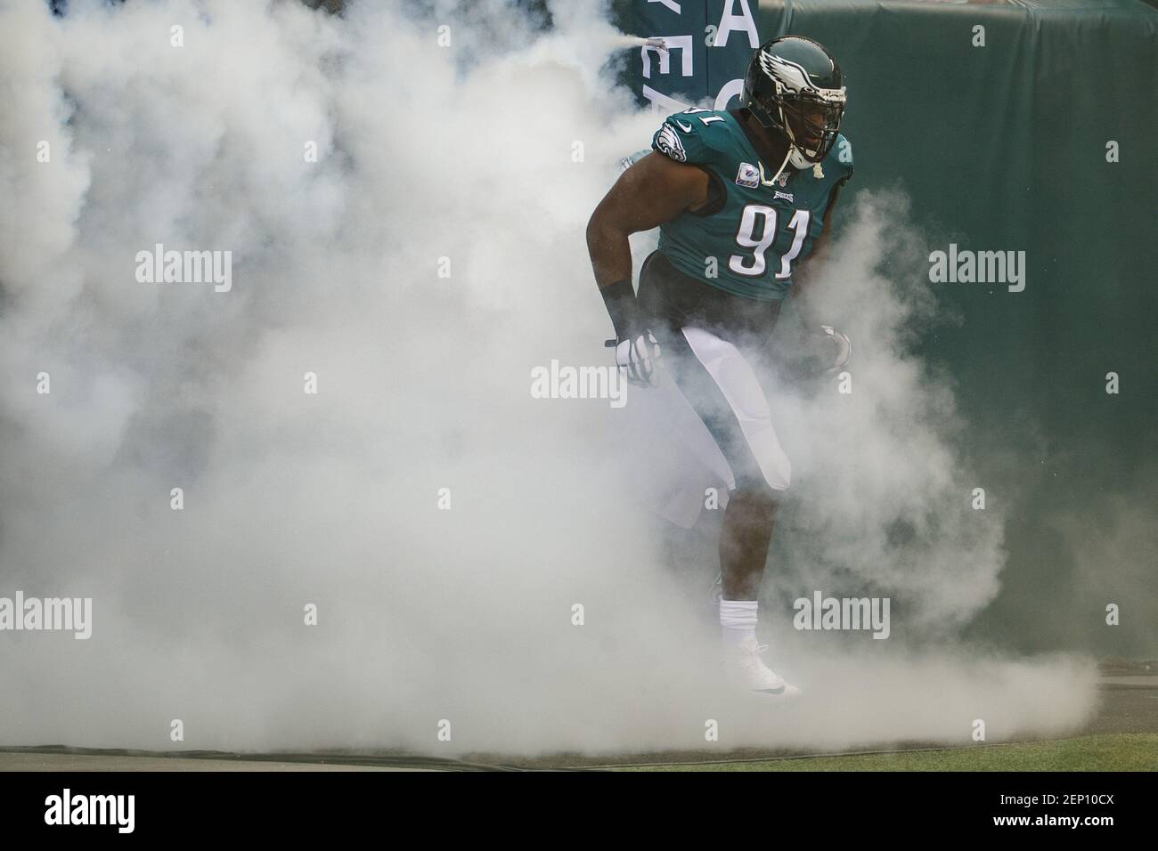 October 6, 2019: Philadelphia Eagles defensive tackle Fletcher Cox (91 ...