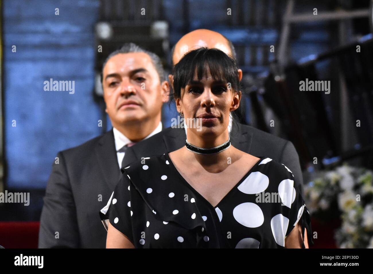 MEXICO CITY, MEXICO - OCTOBER 9: Marysol Estrella Ortíz Noreña during a ...