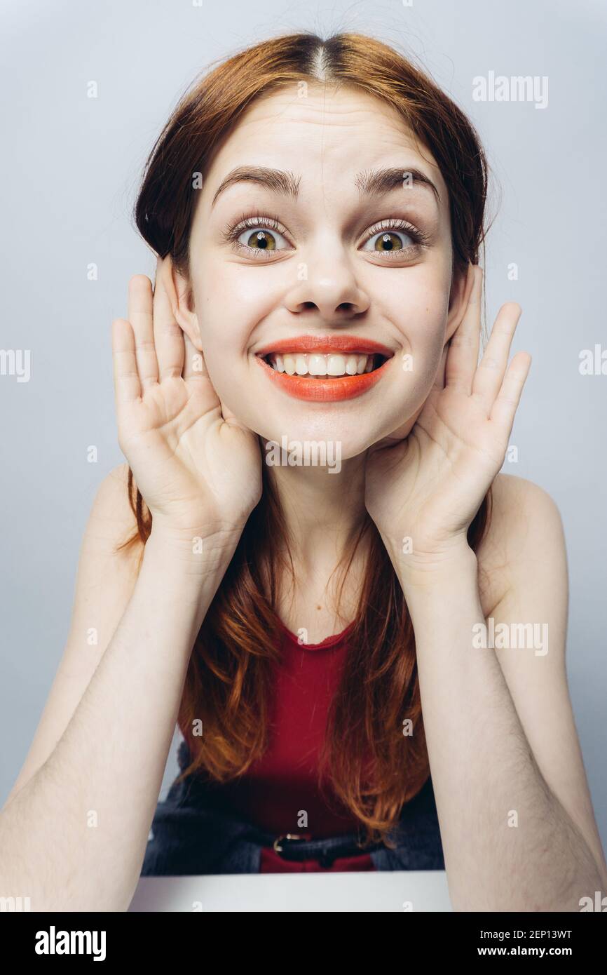 Ears spread wide hi-res stock photography and images - Alamy