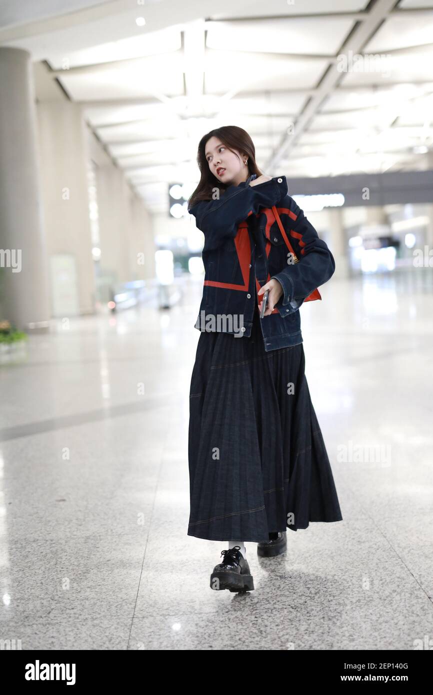 Chinese actress Song Yanfei, also known as Cecilia Boey shows up at ...