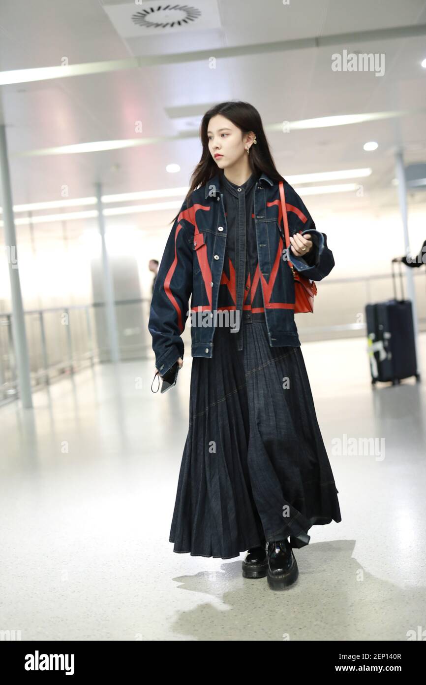 Chinese actress Song Yanfei, also known as Cecilia Boey shows up at ...