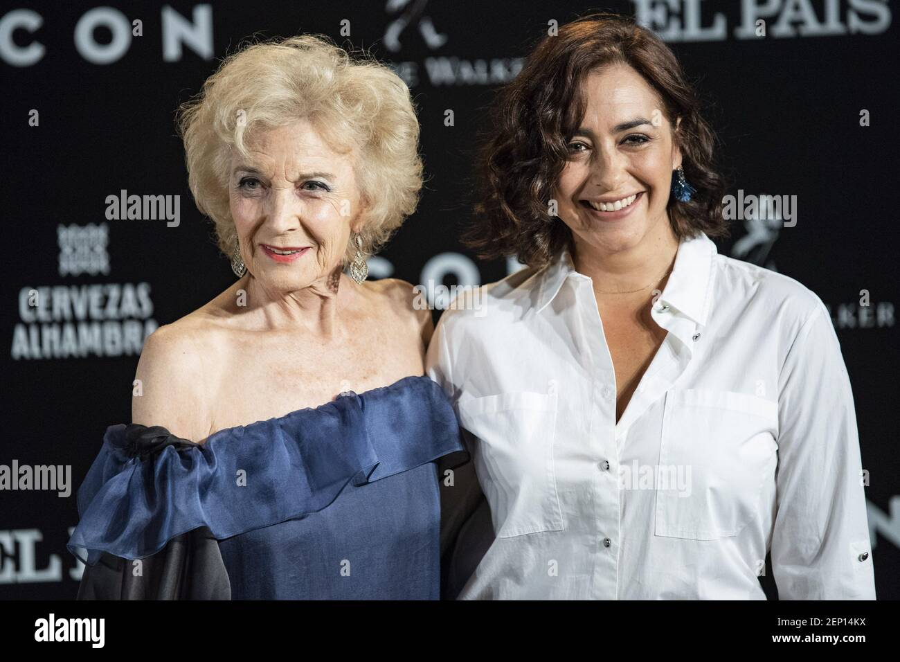 Maria Issasi and Marisa Paredes in the photocall before the ICON ...