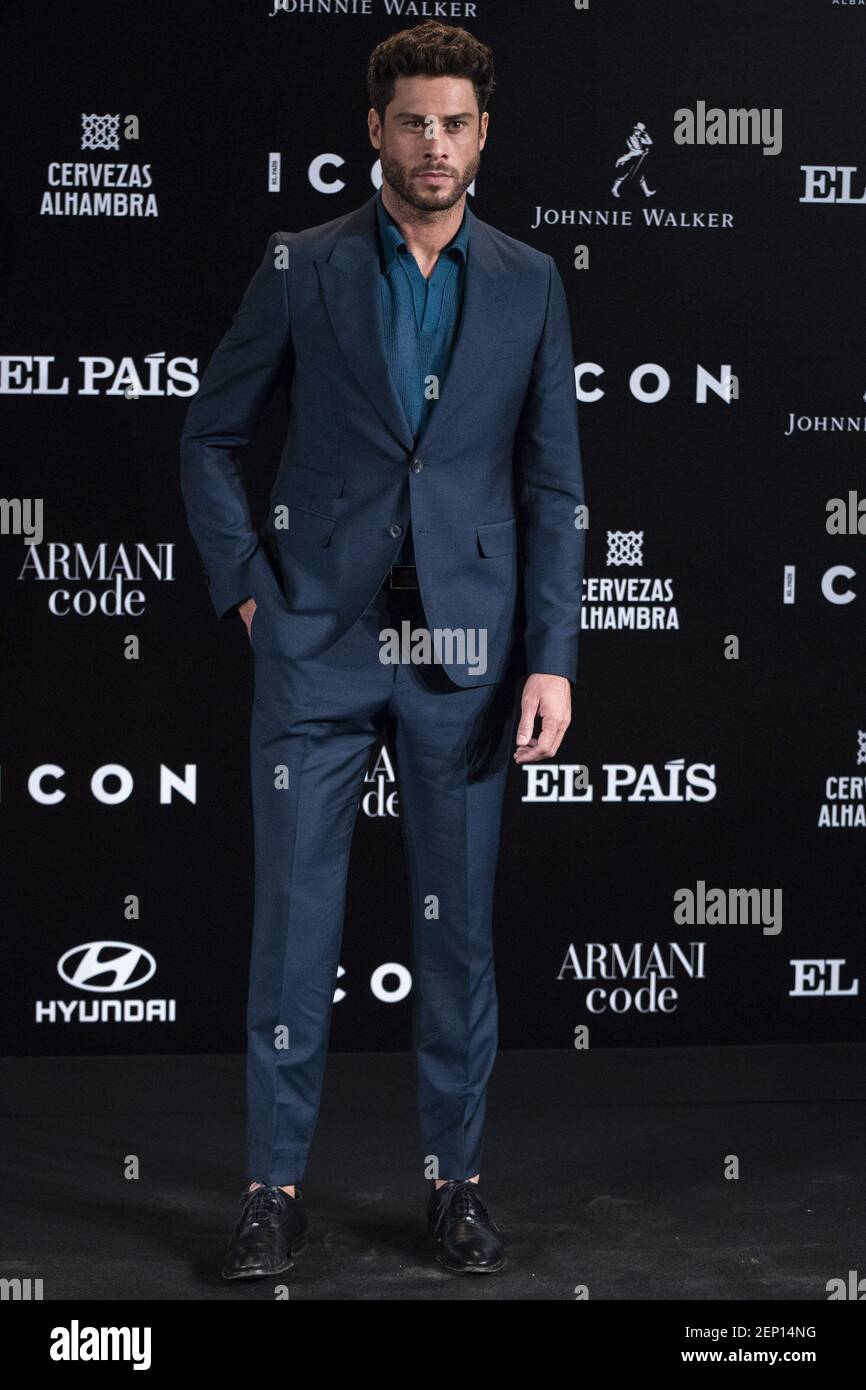Jose Lamuño in the photocall before the ICON magazine awards ceremony ...