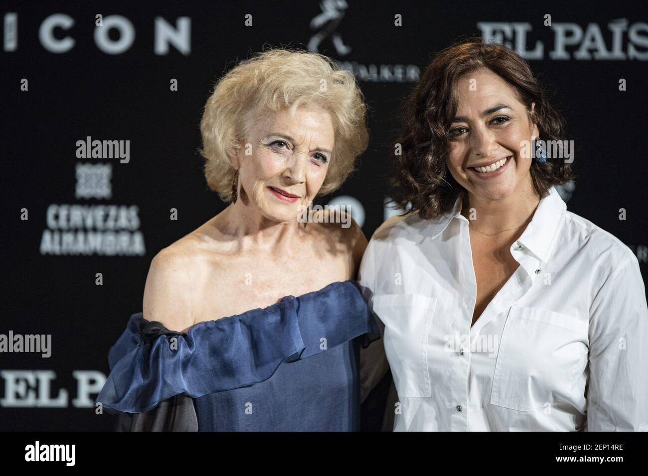 Maria Issasi and Marisa Paredes in the photocall before the ICON ...