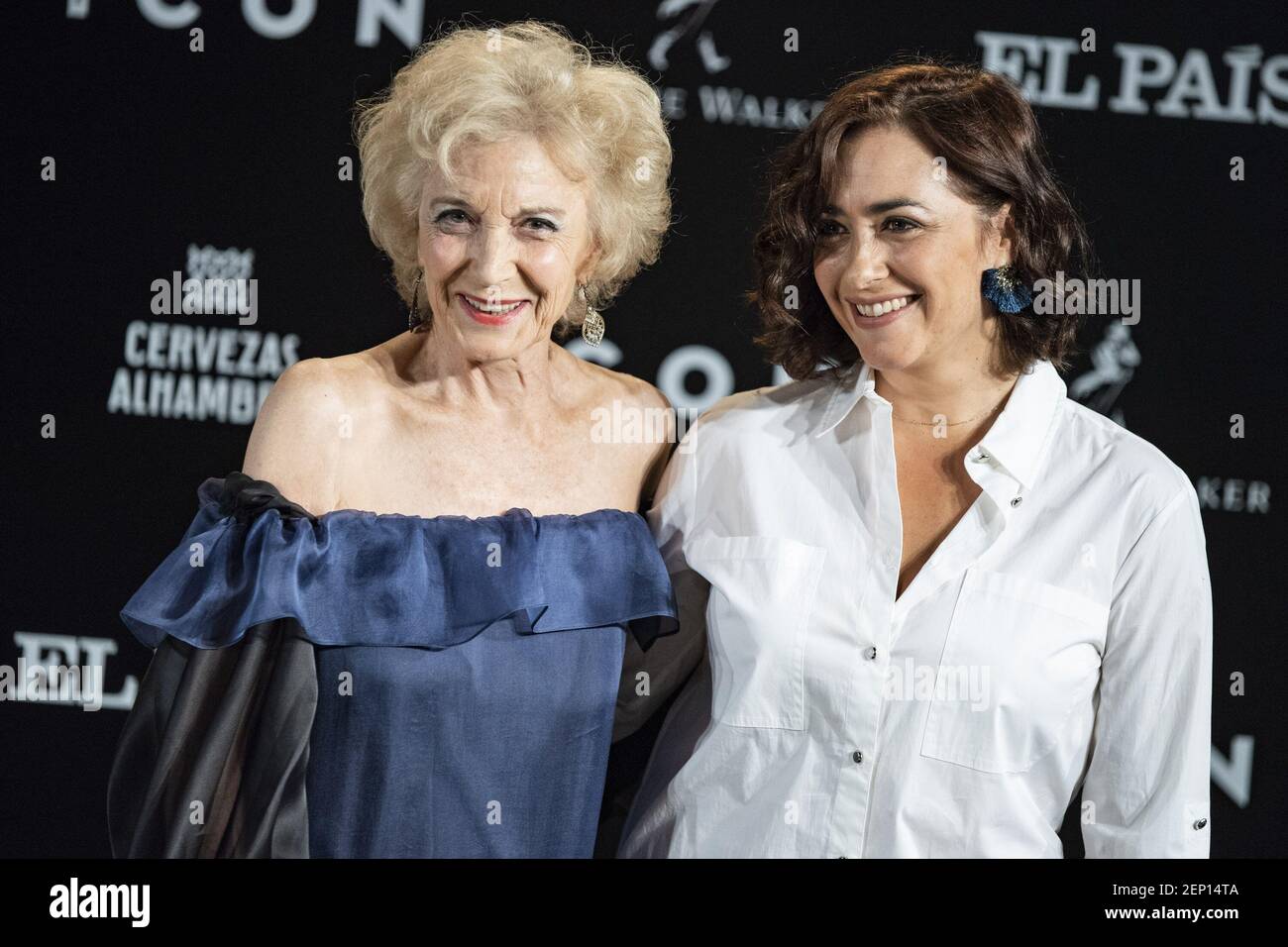 Maria Issasi and Marisa Paredes in the photocall before the ICON ...