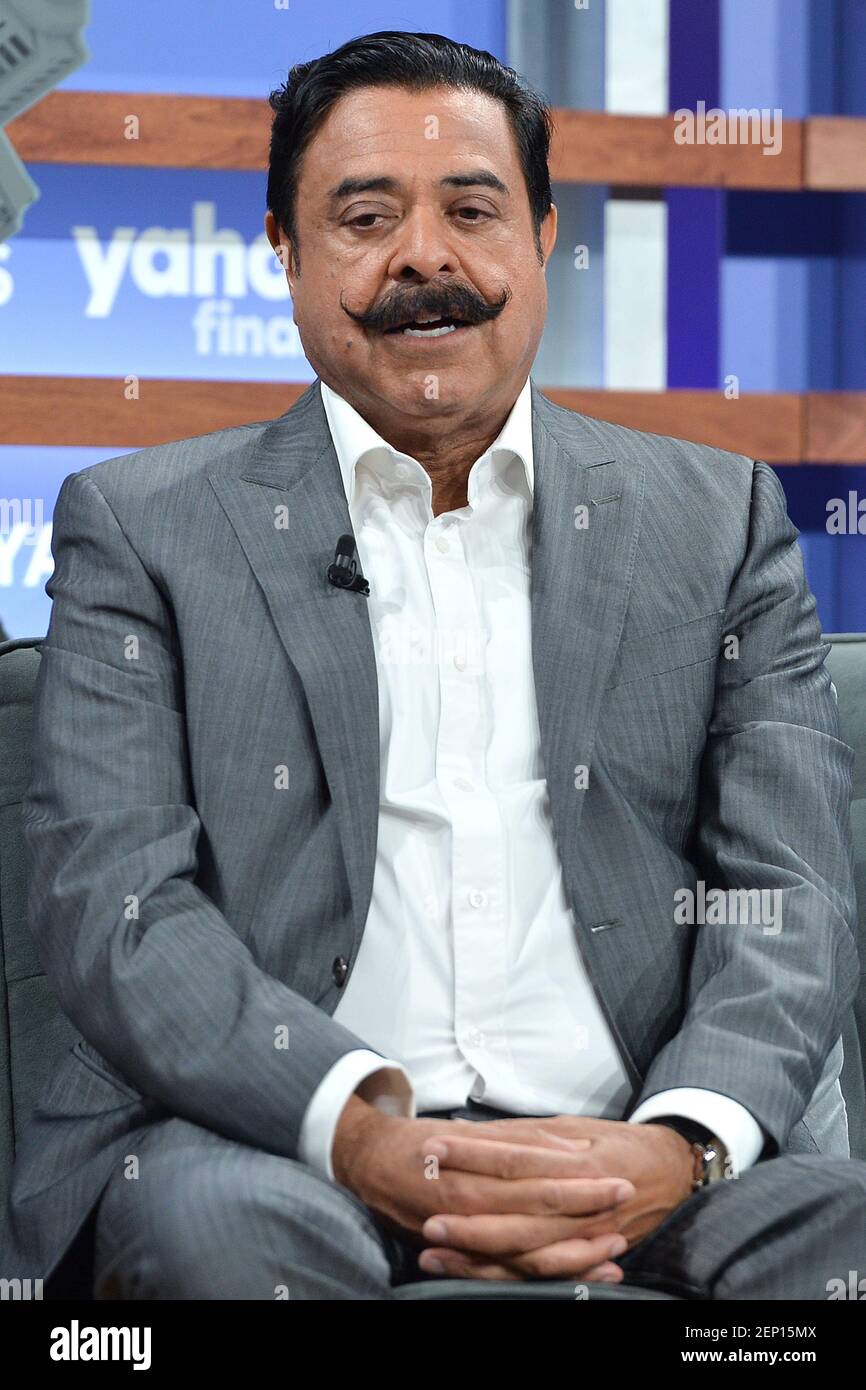 Shad Khan, Jacksonville Jaguars Owner, participates in the Yahoo ...