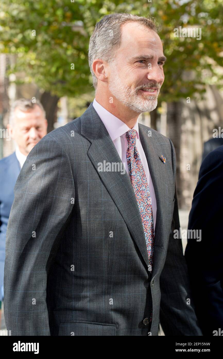 King Willem-Alexander and King Felipe attend the opening of the ...