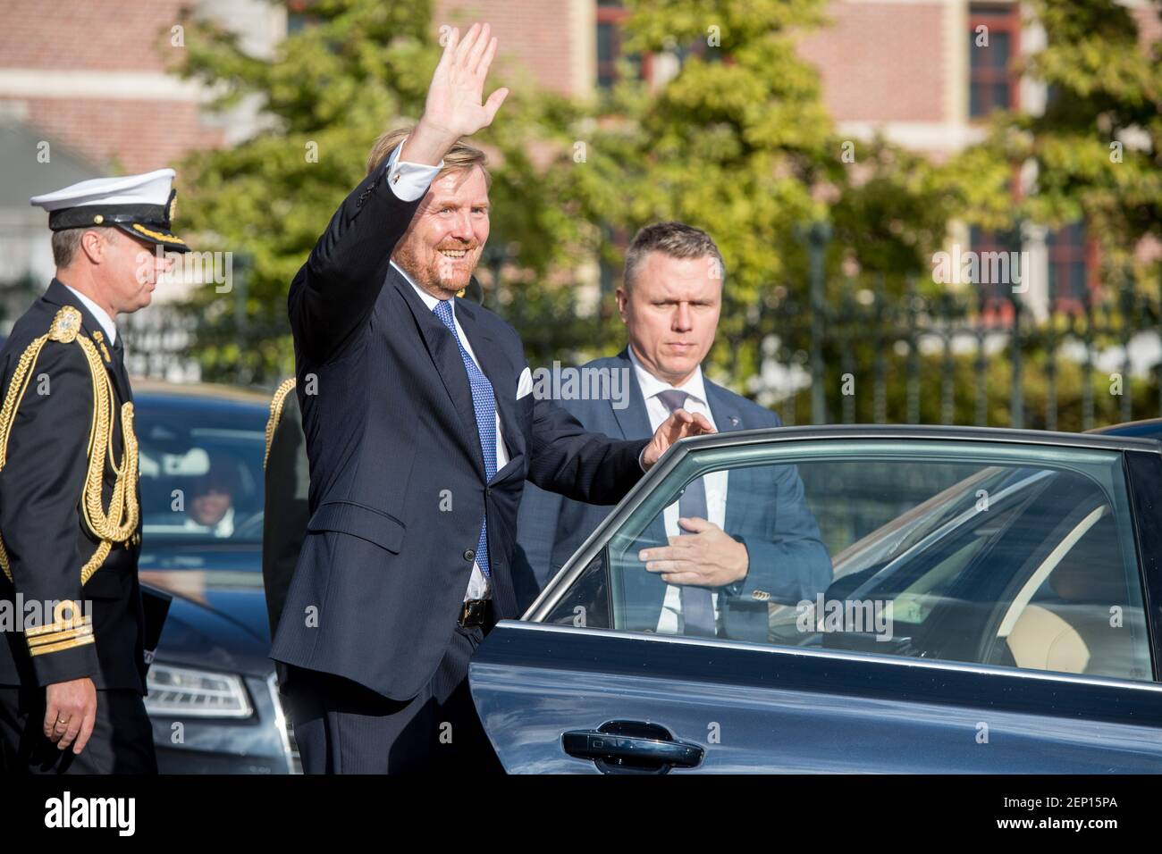 King Willem-Alexander and King Felipe attend the opening of the ...