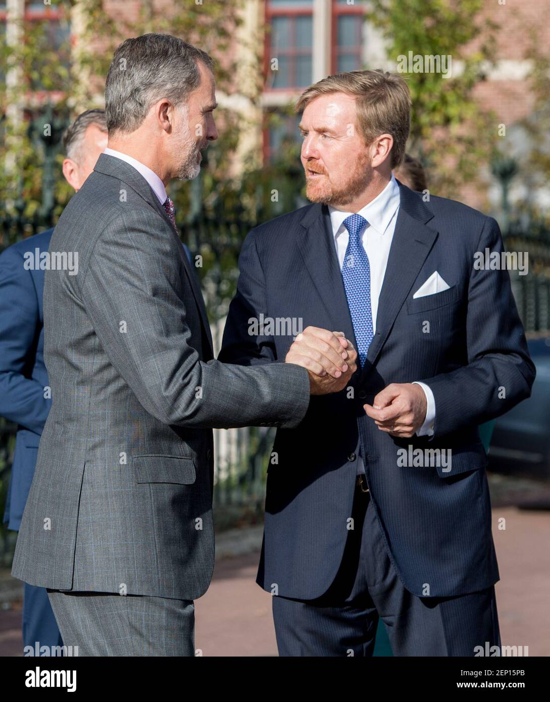 King Willem-Alexander and King Felipe attend the opening of the ...